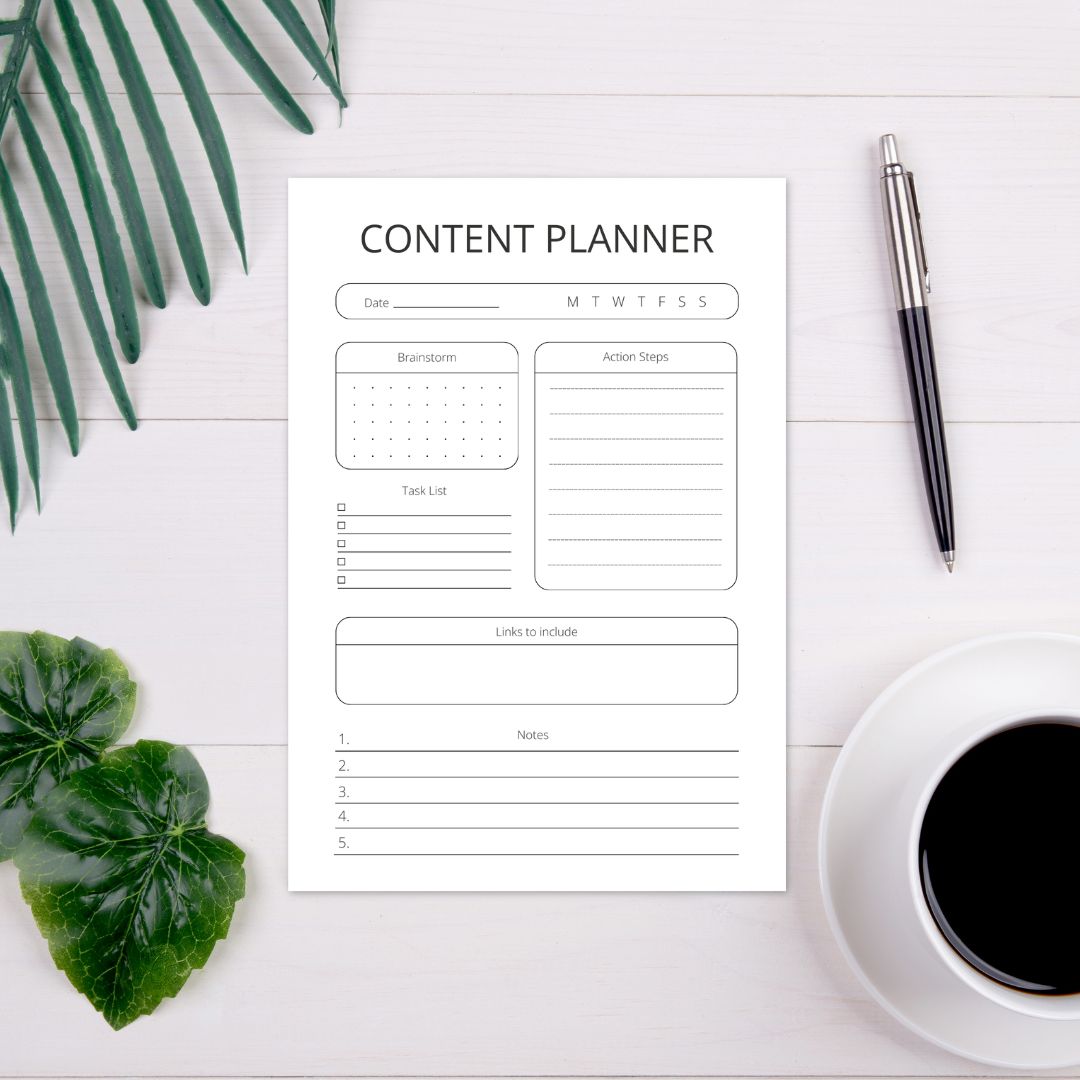 Content Planner Template - WorkWell Spaces